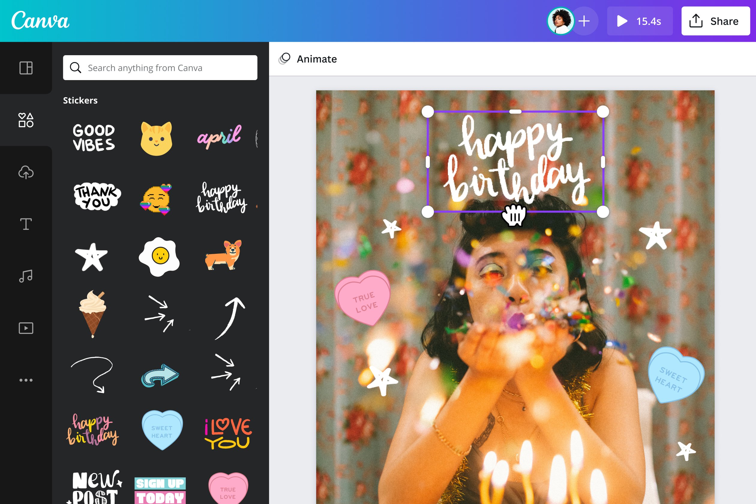 Foto-Animation: Kostenlos online Bilder animieren | Canva