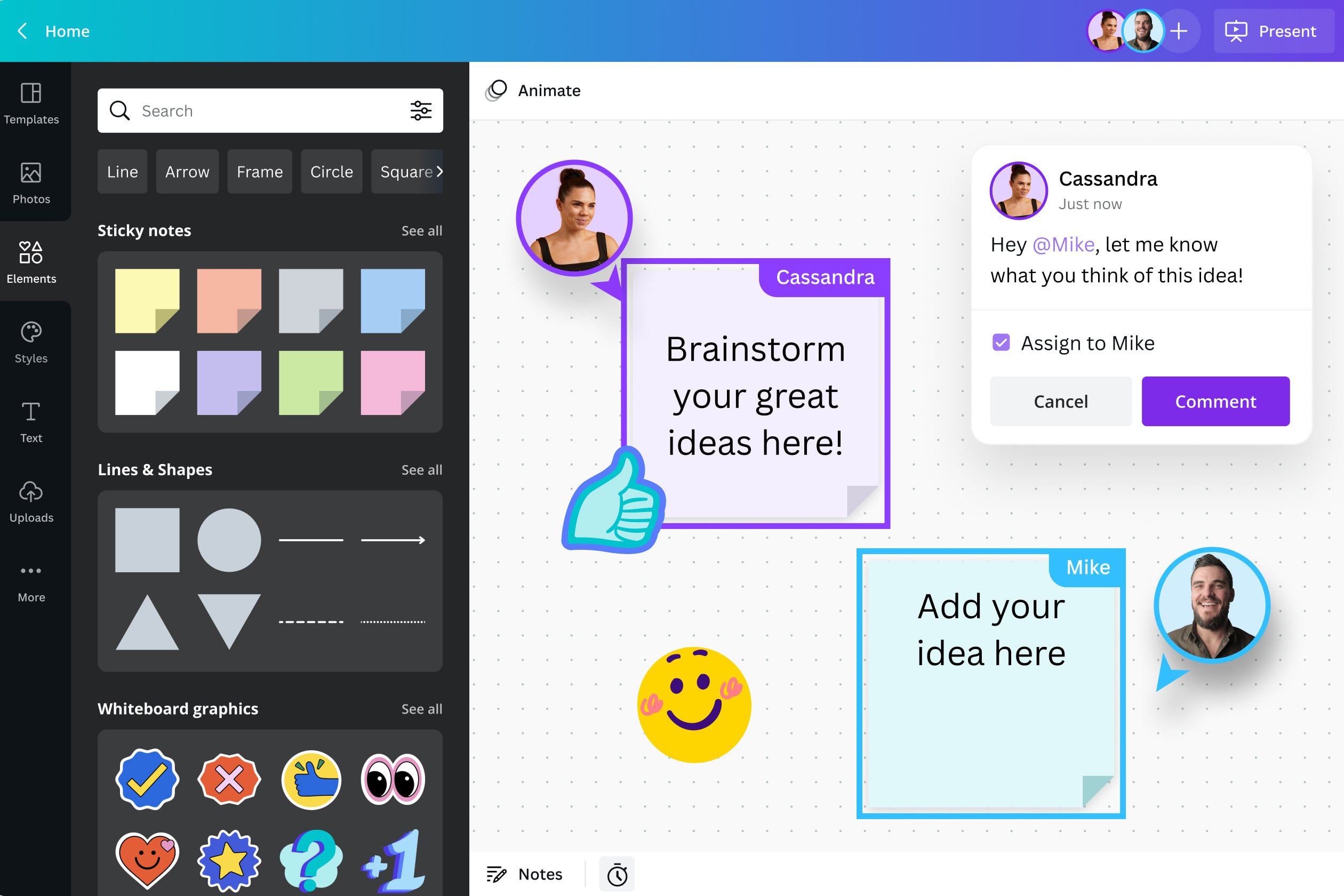 Virtuelles Notizbrett: Kostenlos Notizen online erstellen | Canva