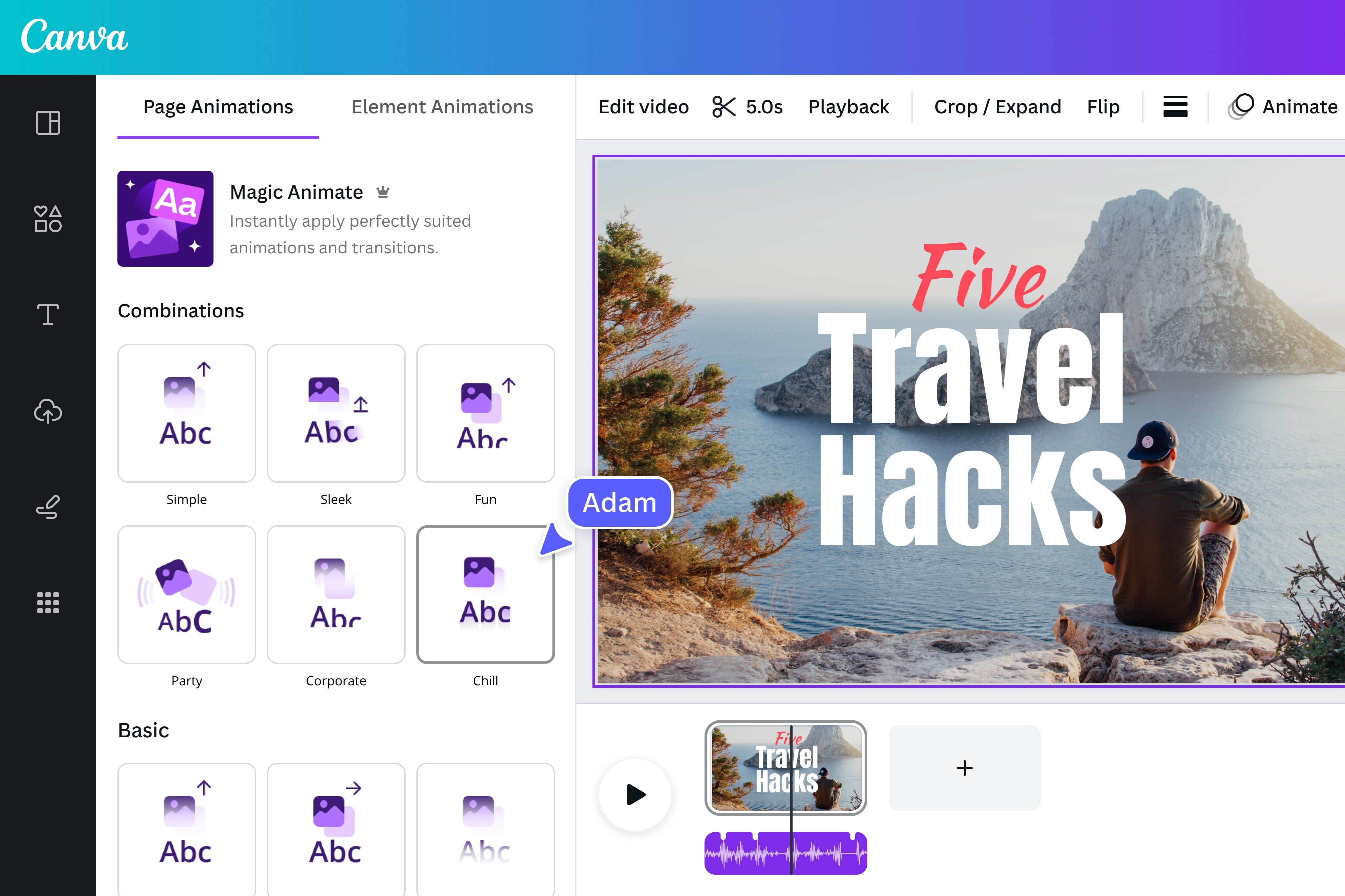 Générateur de vidéo par intelligence artificielle gratuit | Canva