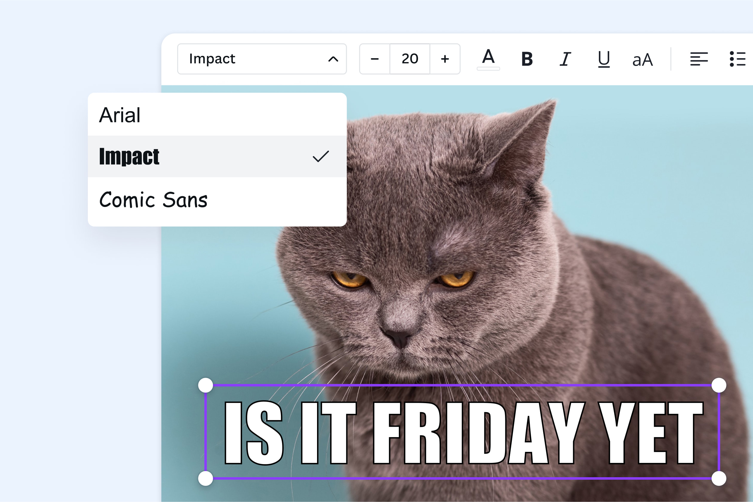 Añadir texto a GIF en línea - Creador de subtítulos GIF gratis | Canva
