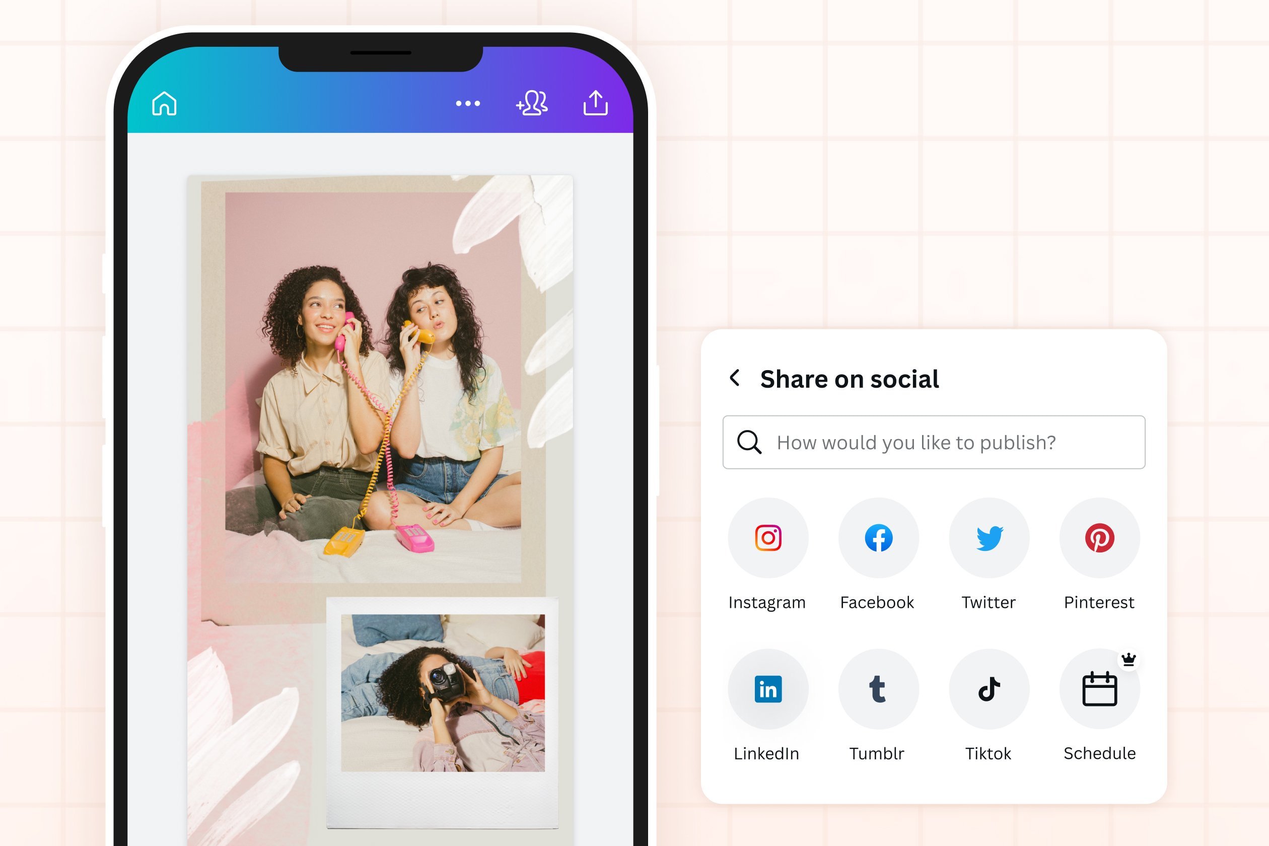Fusionner des images en ligne gratuitement | Canva