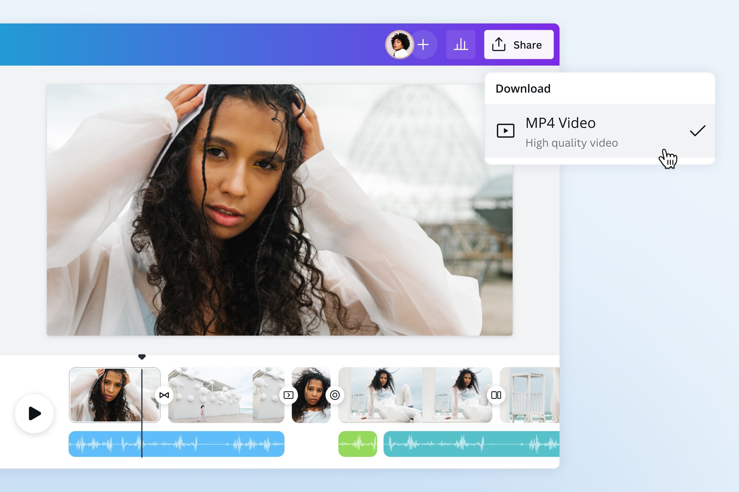 Konwertuj online pliki wideo MOV, MPEG, MKV i WEBM na MP4 - Canva