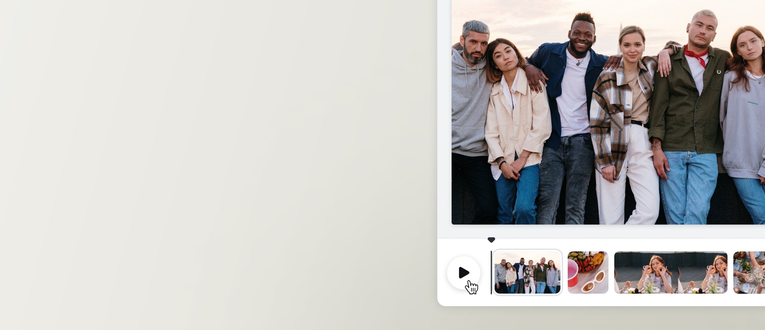 Zamieniaj zdjęcia na film | Canva
