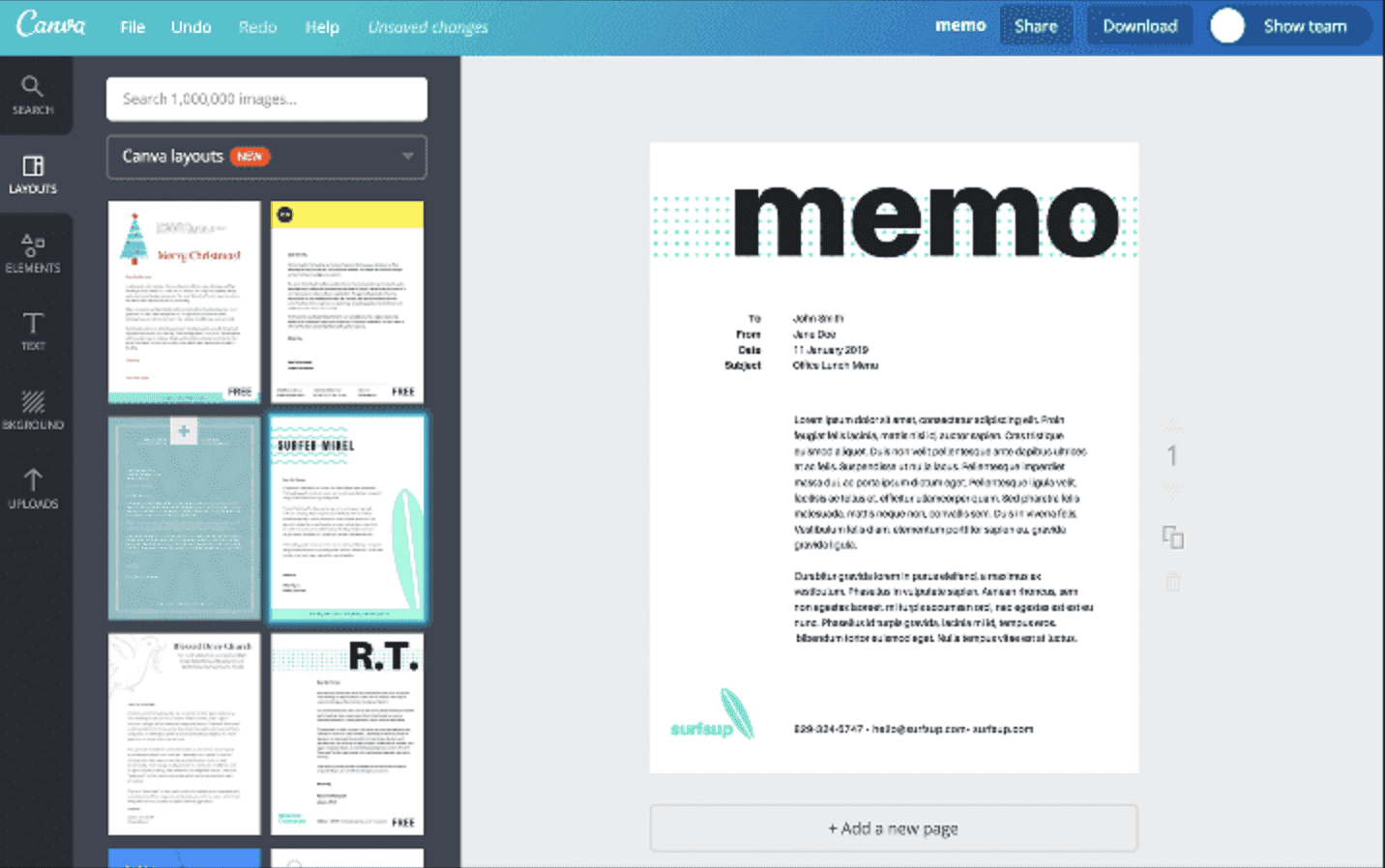 Crea notas personalizadas gratis online con Canva