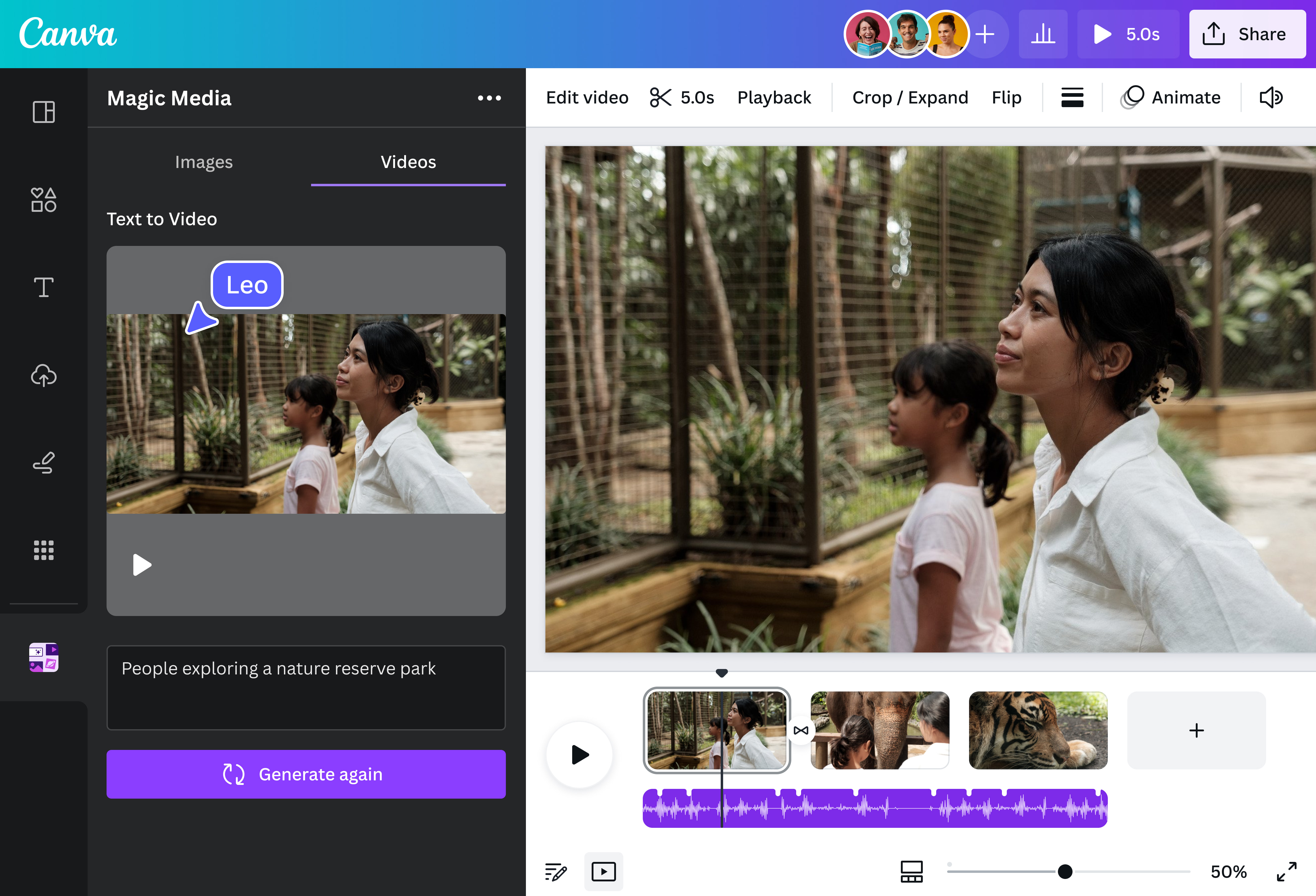 AI video generator: creare video con intelligenza artificiale | Canva