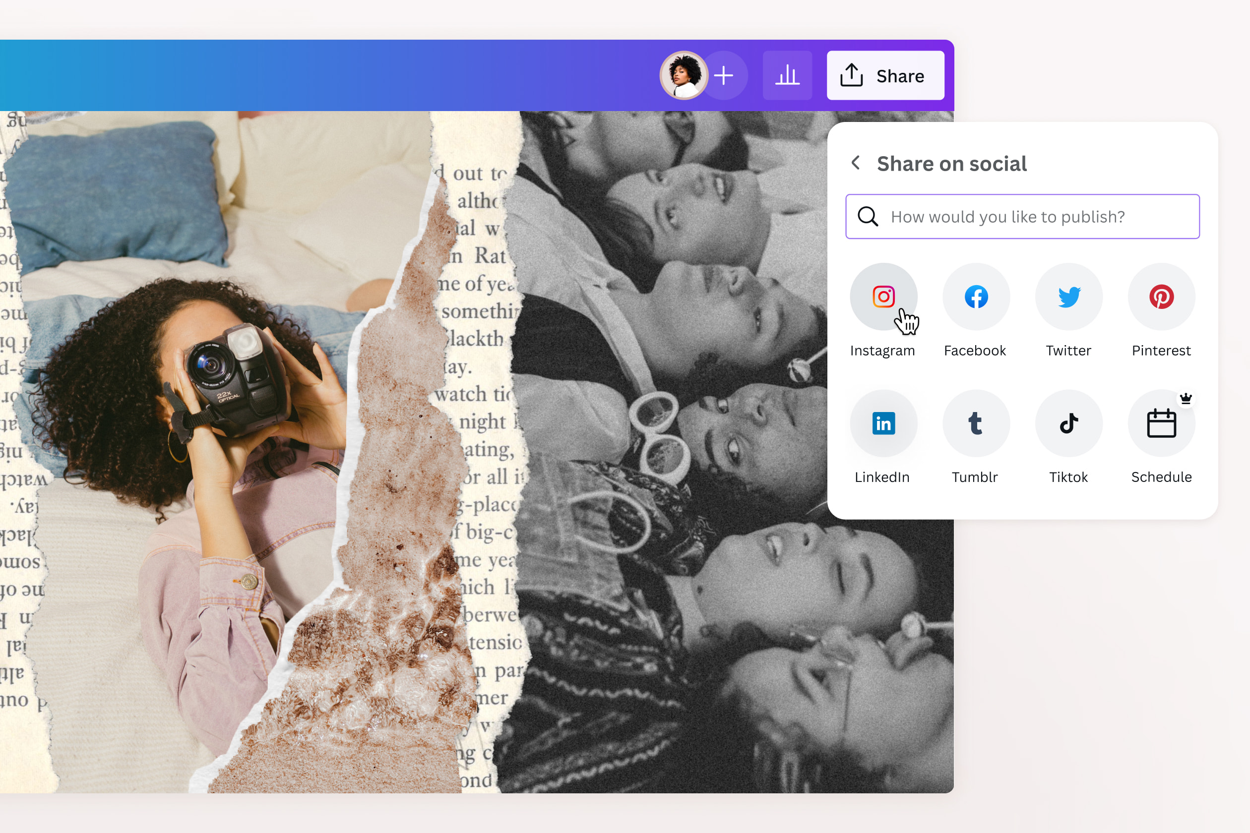 Fotomontaje: Diseñá montajes gratis online | Canva