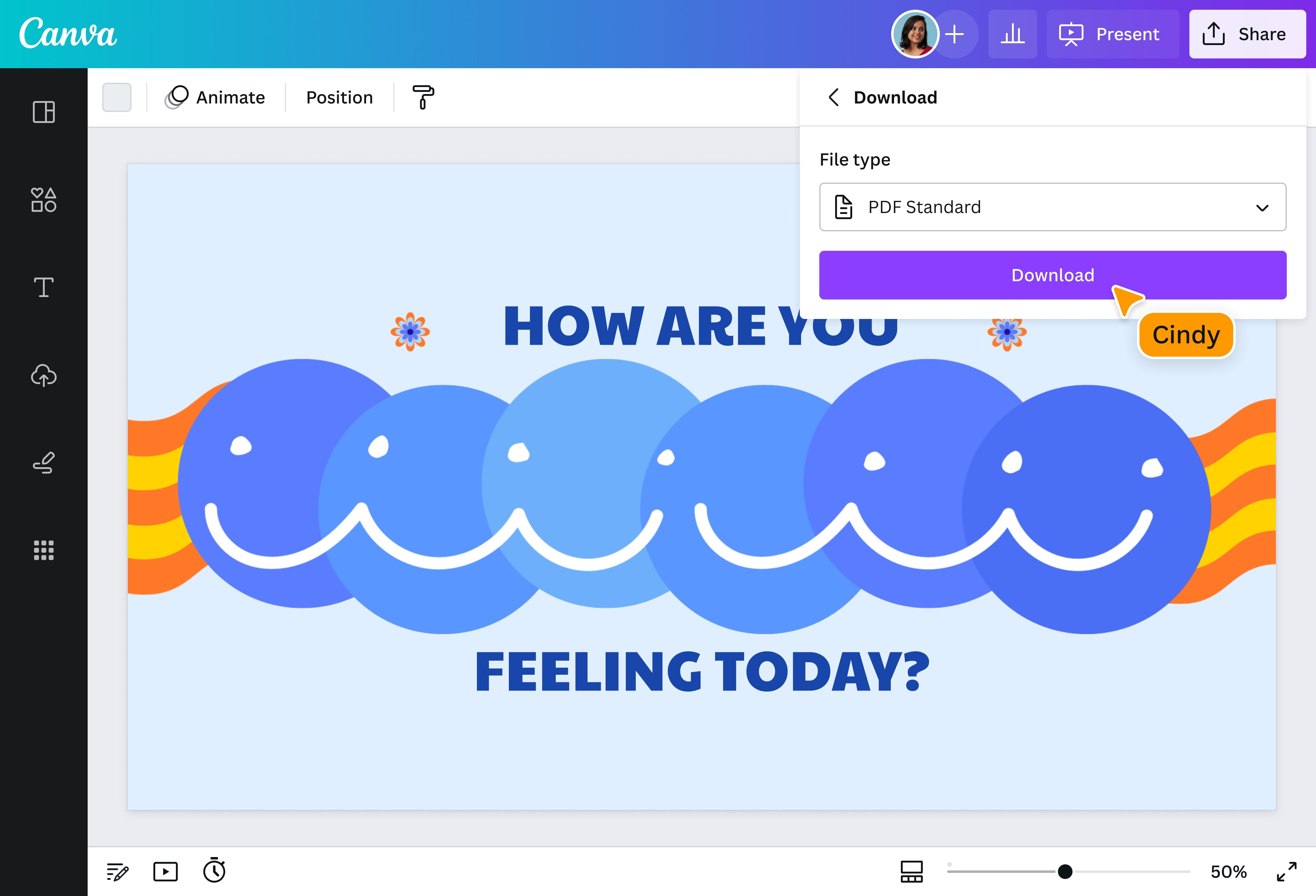 Free PPT to PDF Converter Online | Canva