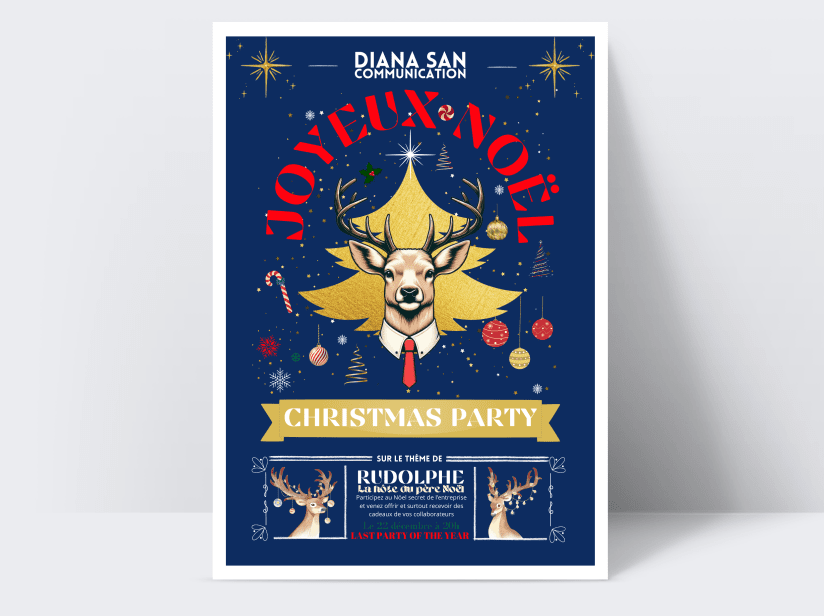 Canva Design Challenge: Design an Office Holiday Event Poster