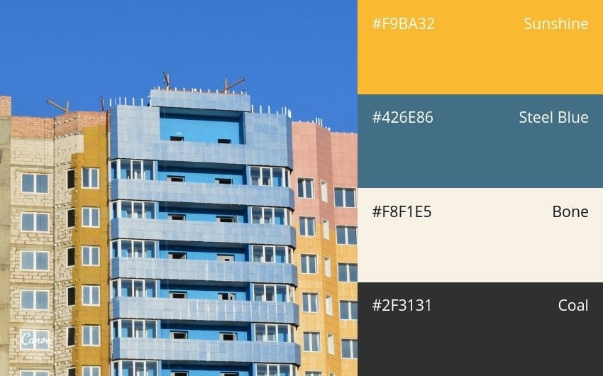 100 combinaisons de couleurs inspirantes & un outil gratuit | Canva