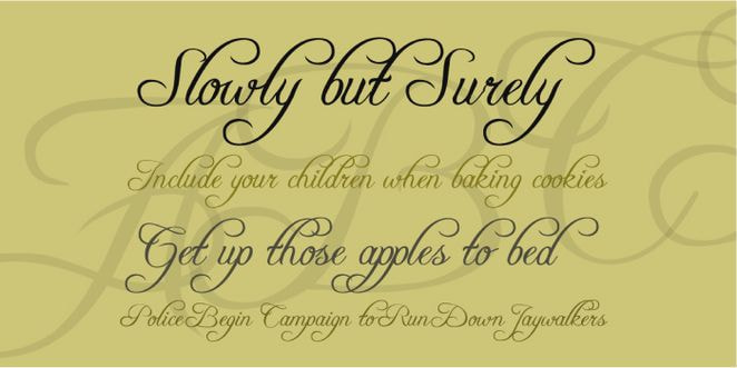 25 belles polices d'écriture calligraphique et manuscrite | Canva