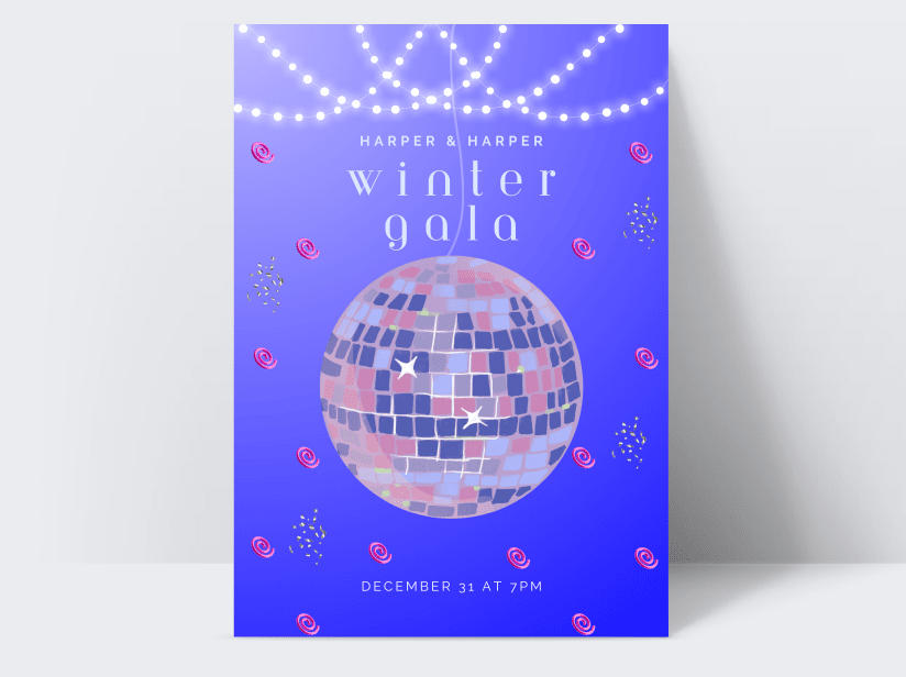 Canva Design Challenge: Design an Office Holiday Event Poster