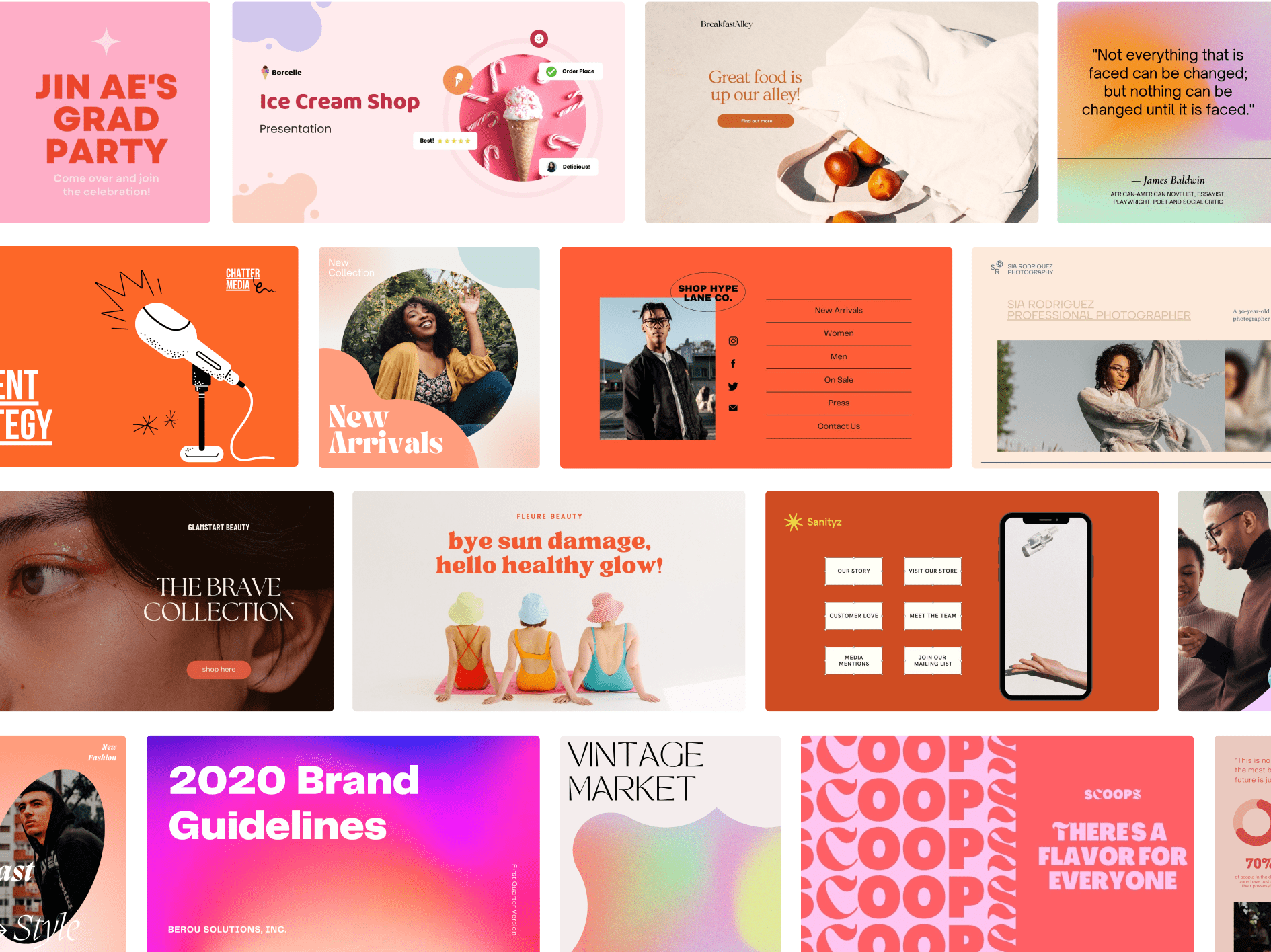400K+ Premium Presentation Templates (email, video, social) | Canva Pro