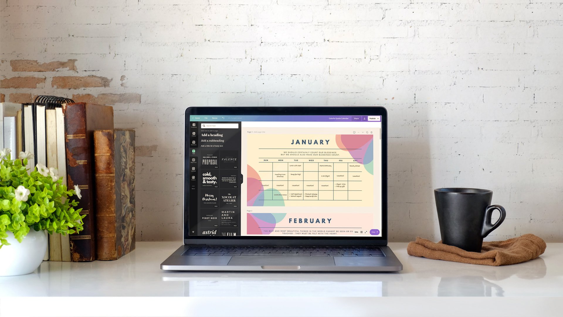 10 Tips Kalender untuk Jadi Selalu Produktif | Canva