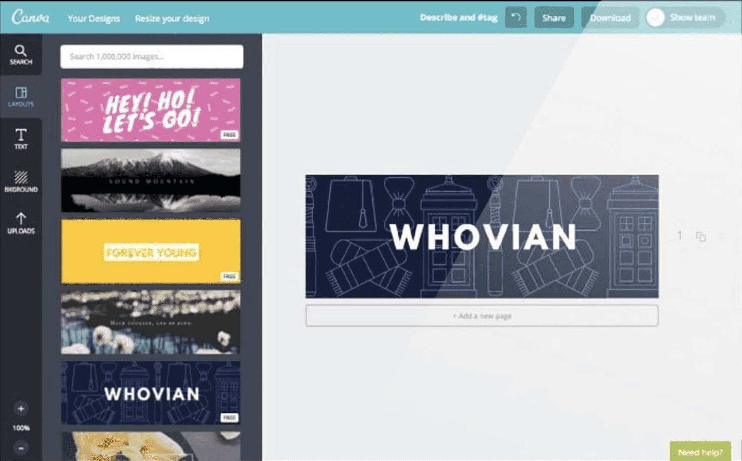 Gratis Tumblr-banner maken met geweldige sjablonen van Canva