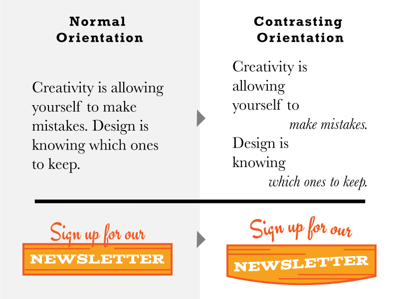 Designing with contrast: 20 tips from a designer