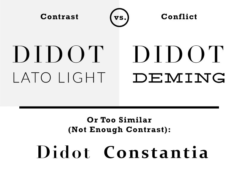 Designing with contrast: 20 tips from a designer