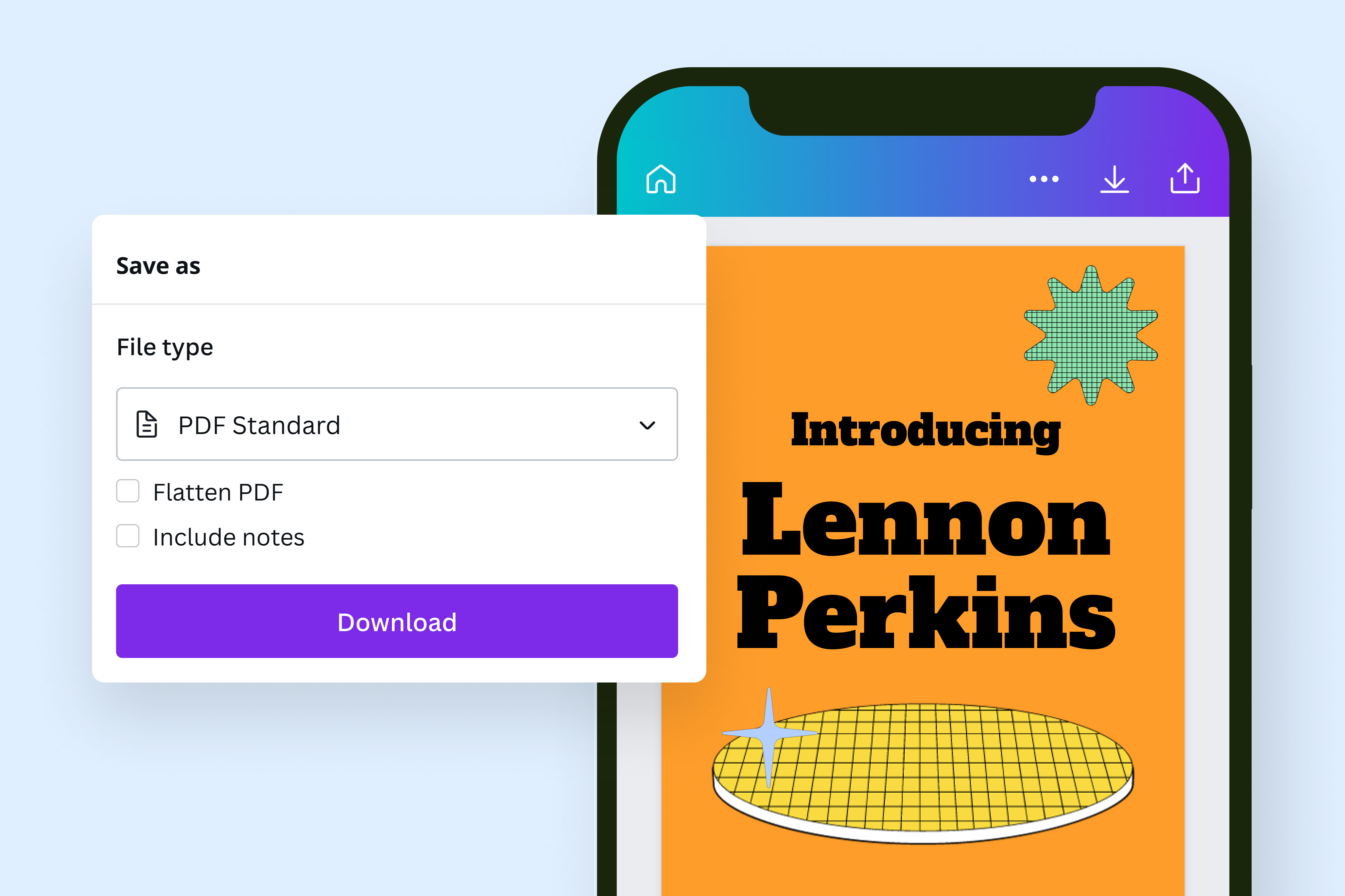 Convertitore gratuito da PPT a PDF online | Canva
