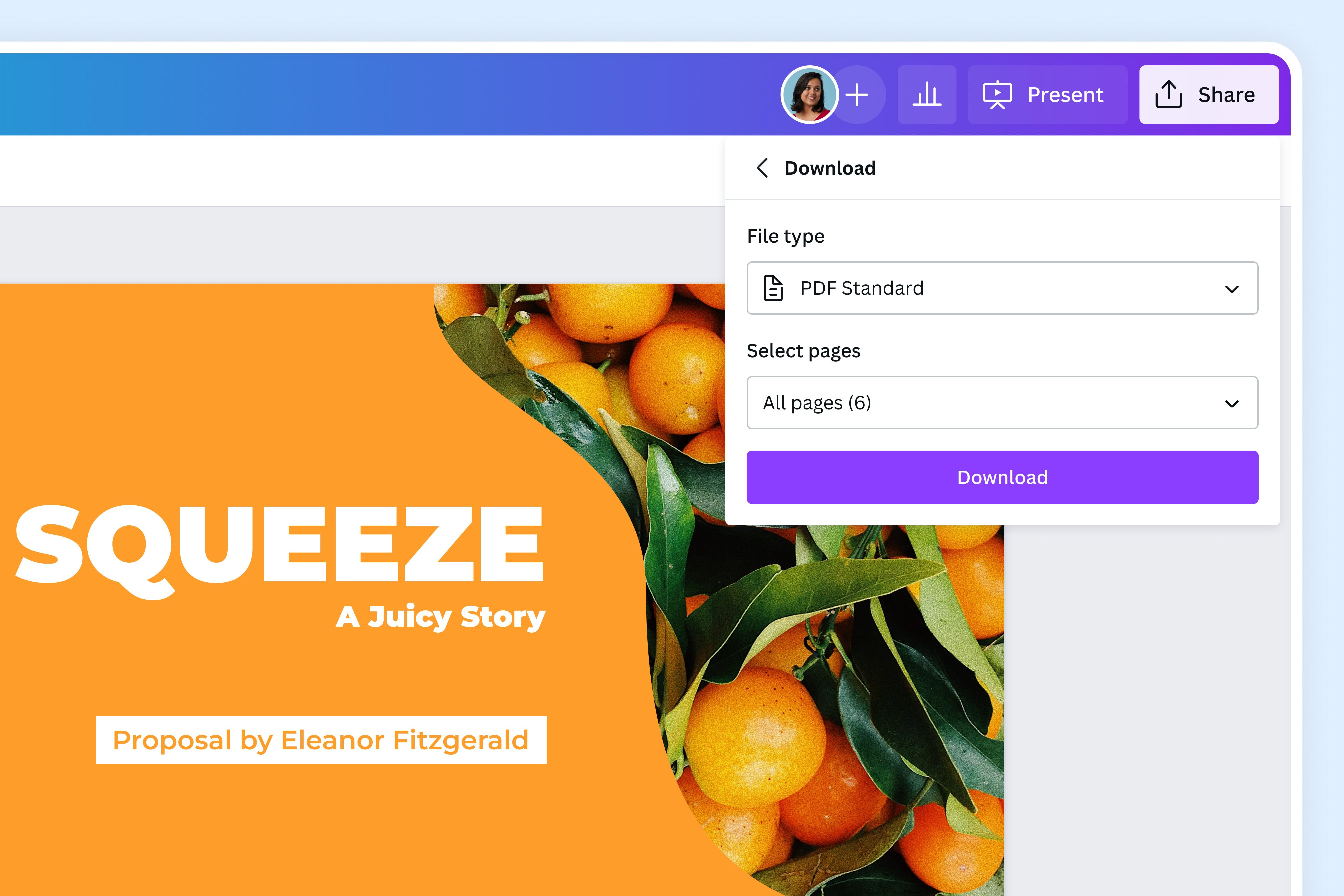 Conversor online gratuito de PPT para PDF | Canva