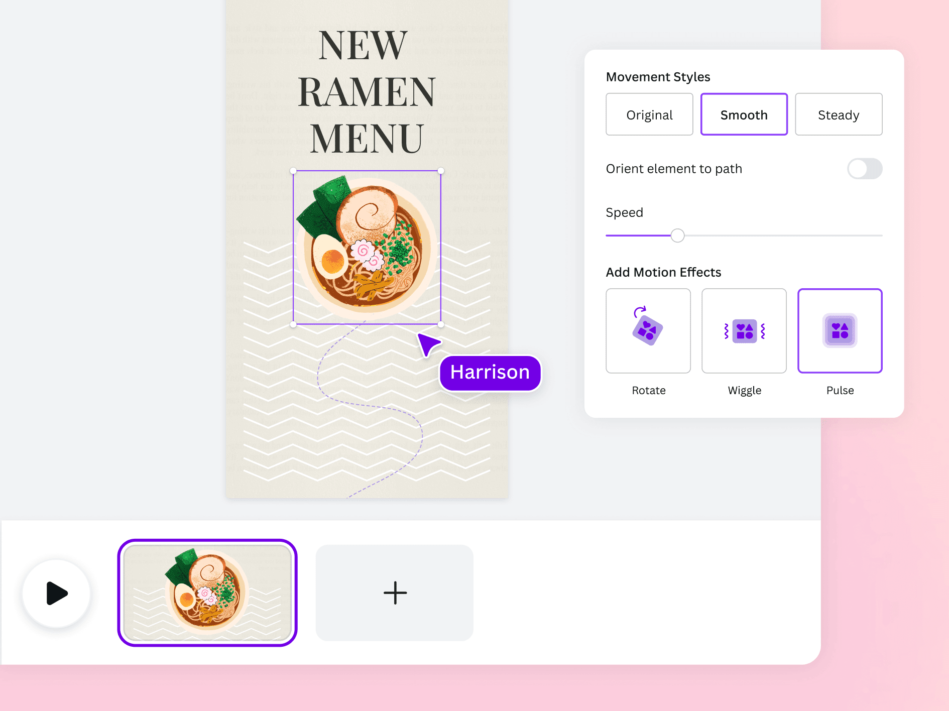 Canva Animator – kreator animacji (twórz animacje z prezentacji)