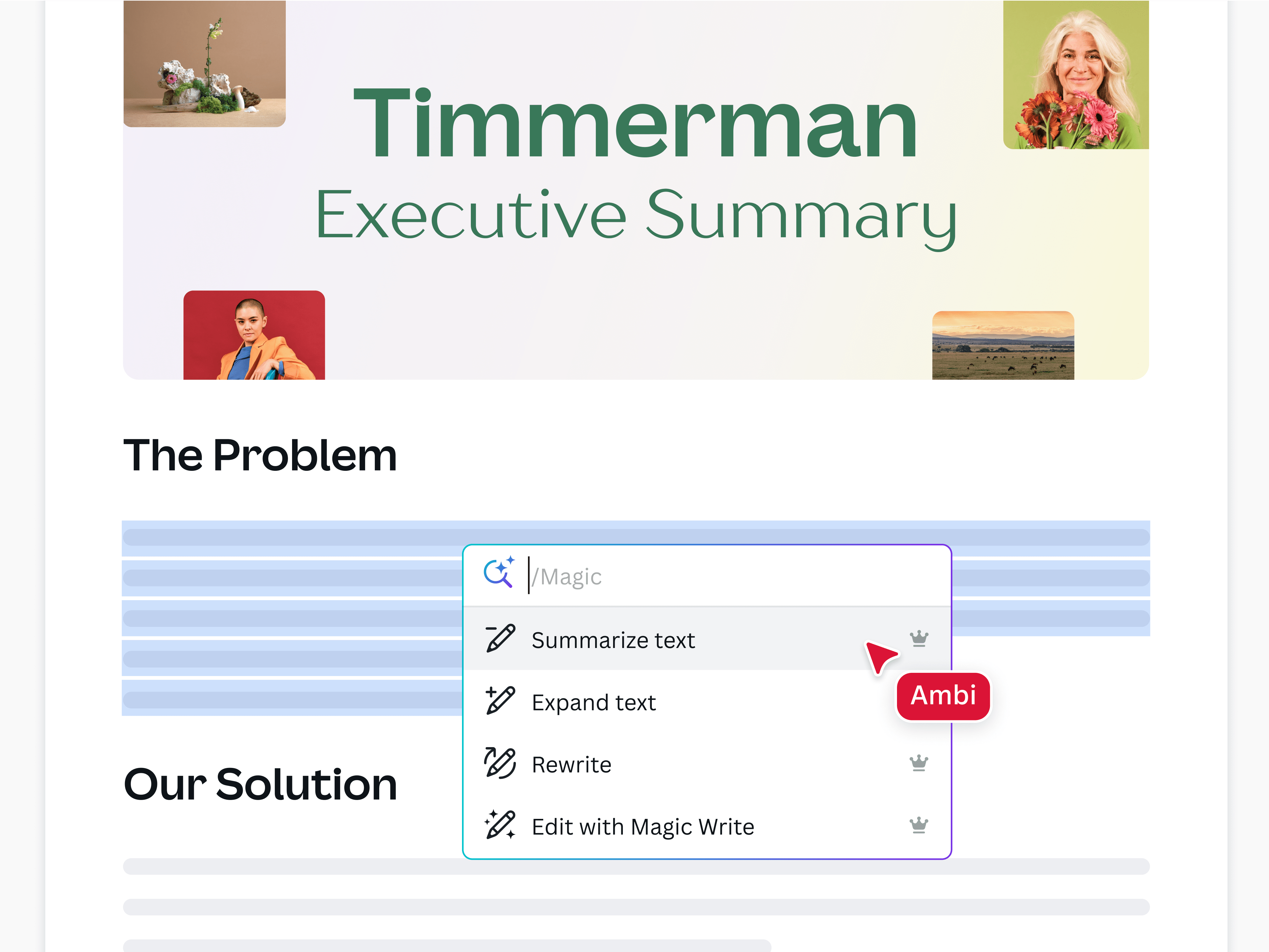 How to Write an Executive Summary (Templates & Examples) | Canva