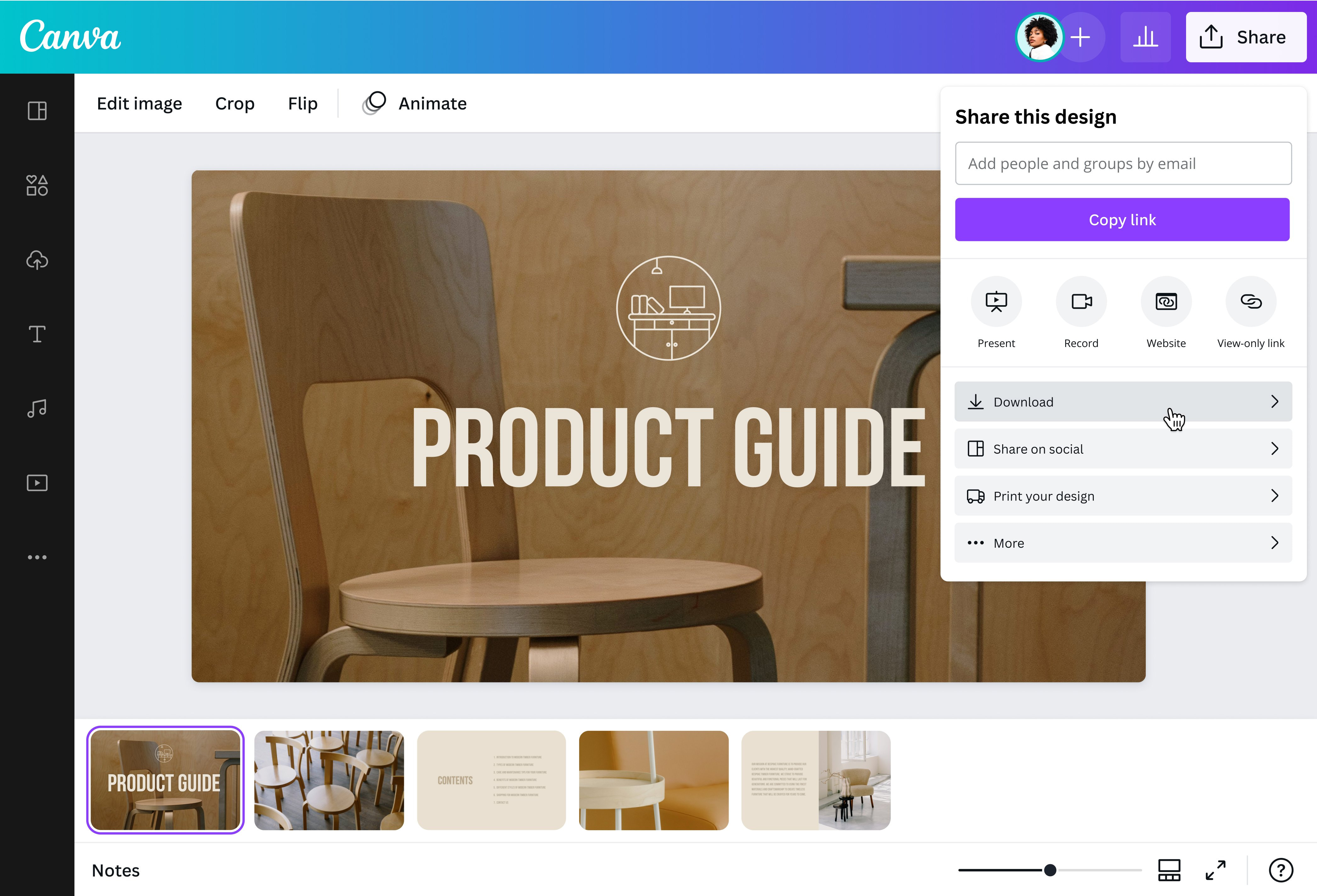 Convertisseur gratuit de PDF en PNG en ligne | Canva