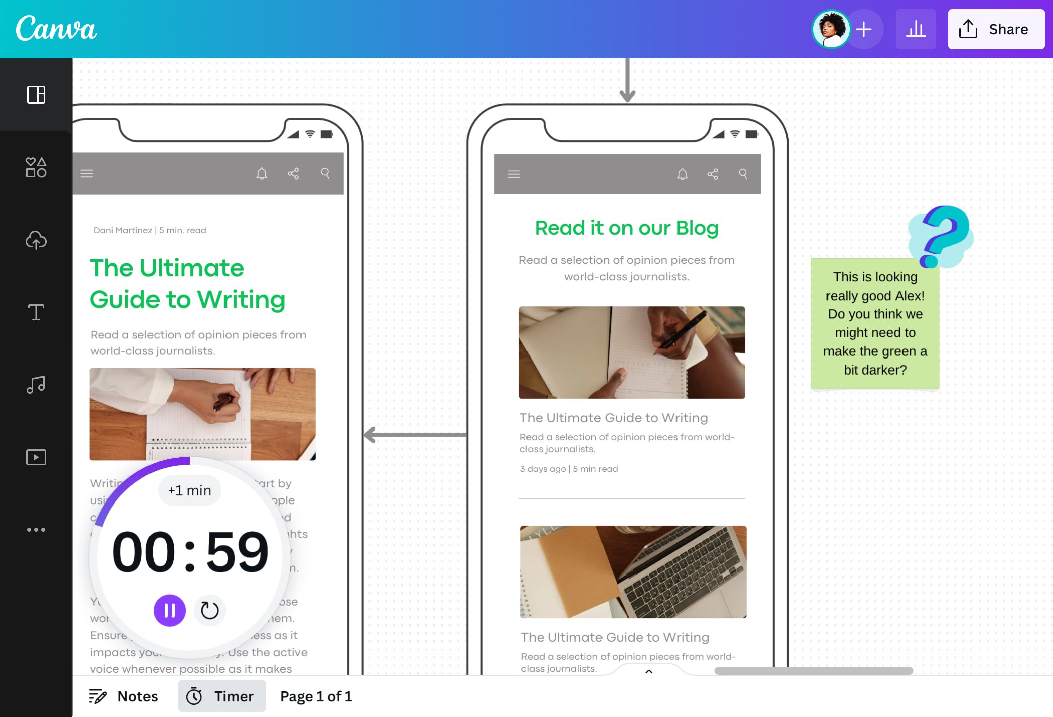 Bloco de notas customizável gratuito - Bloco de notas virtual | Canva