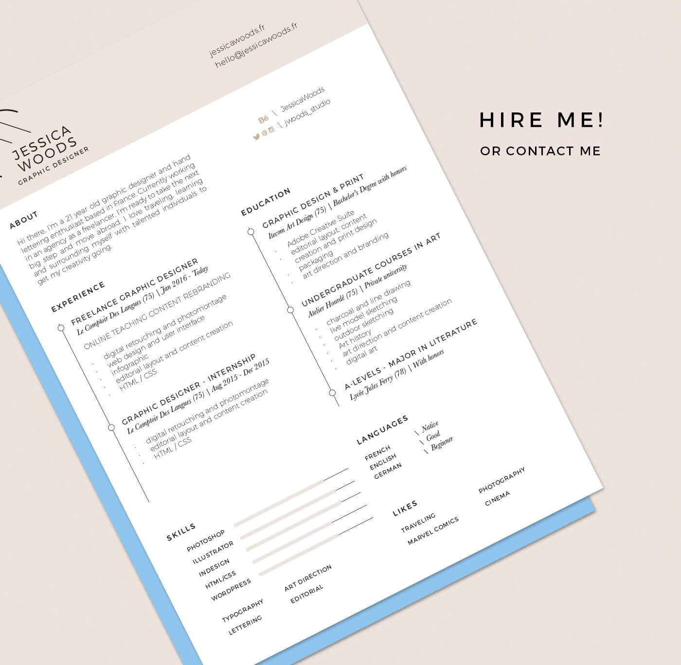 Emphasize career highlights on your resume by using color strategically