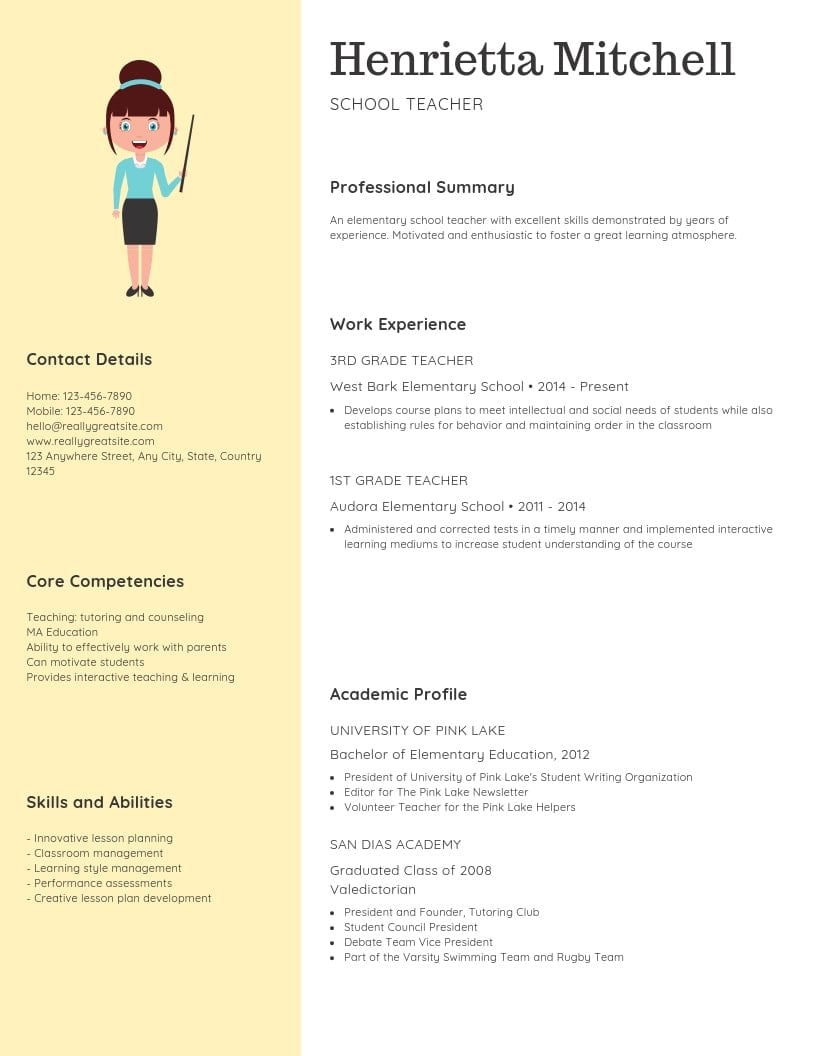 Emphasize career highlights on your resume by using color strategically