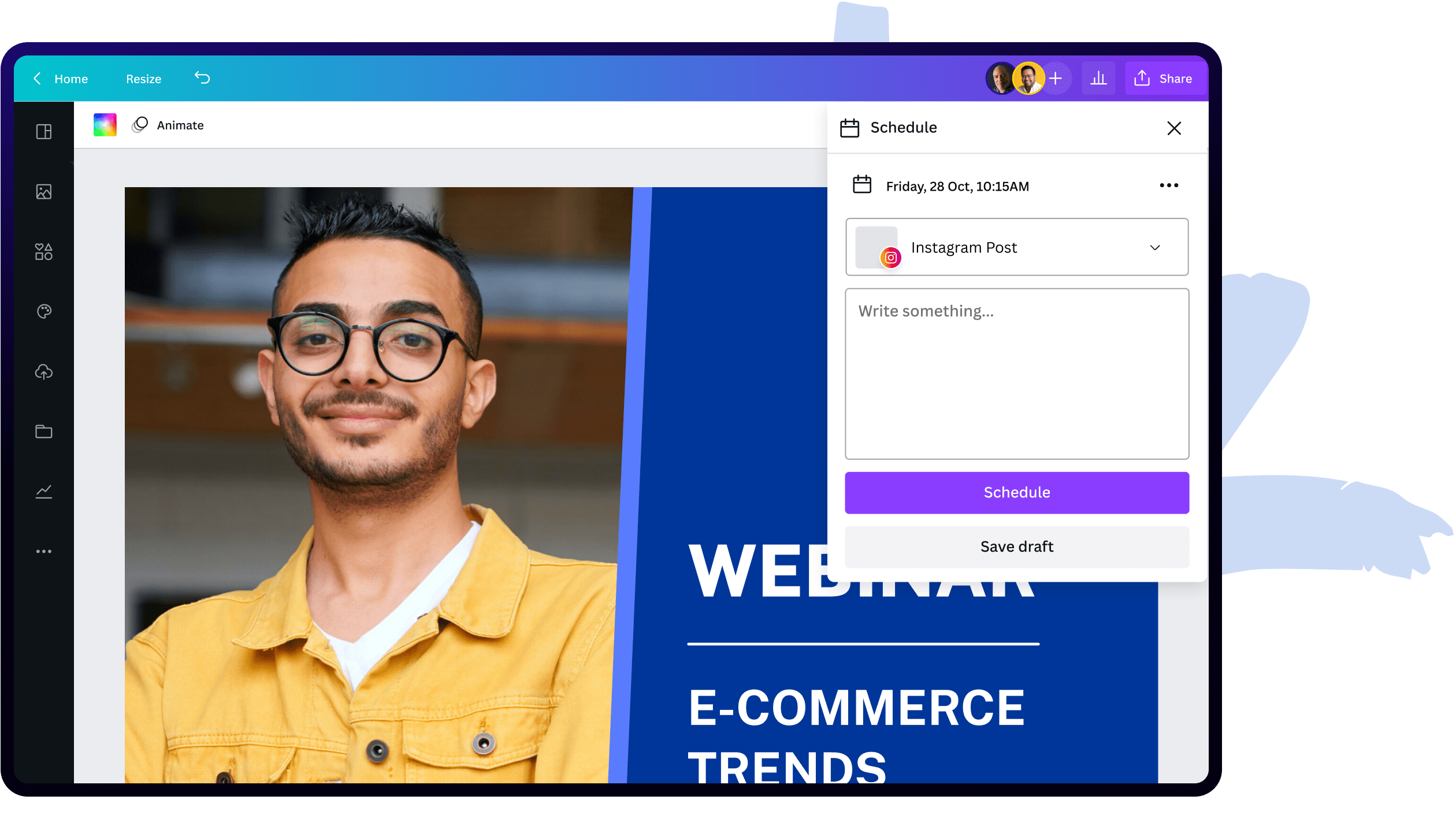 Content planning tool - plan & schedule content | Canva Teams