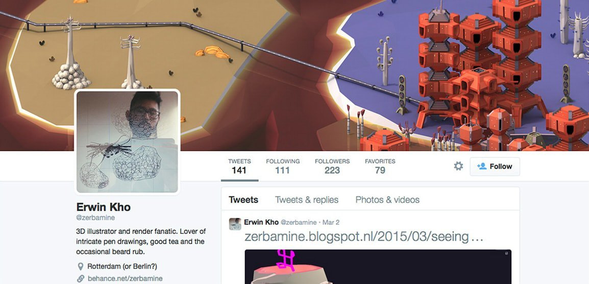 Beautiful Twitter banners
