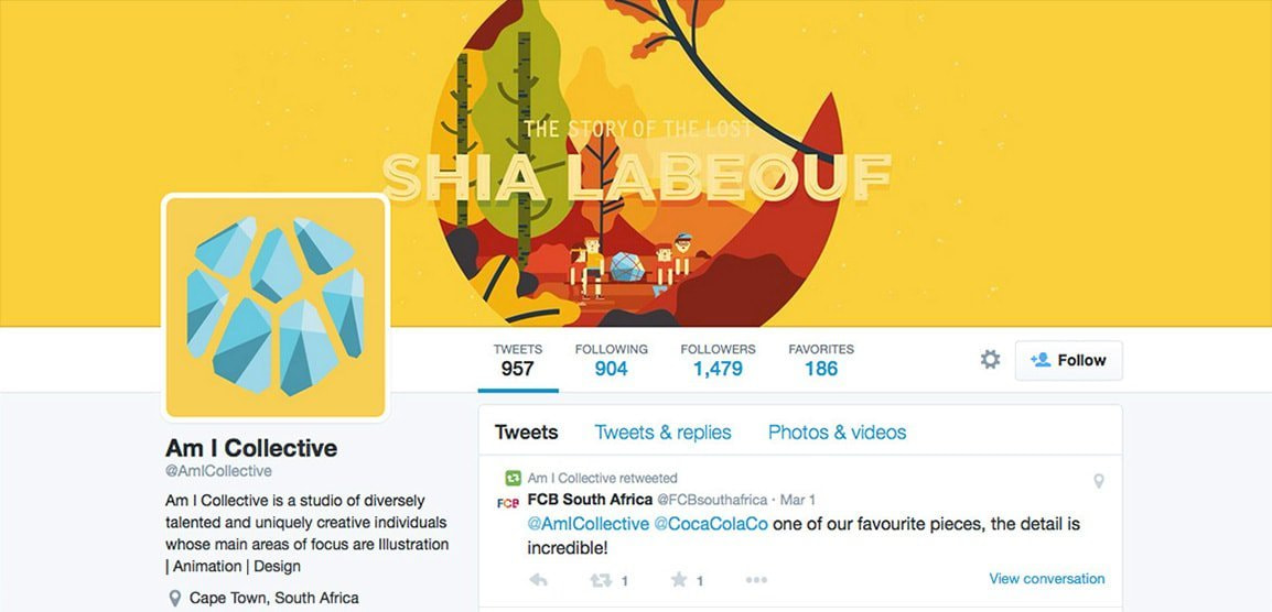 Beautiful Twitter banners