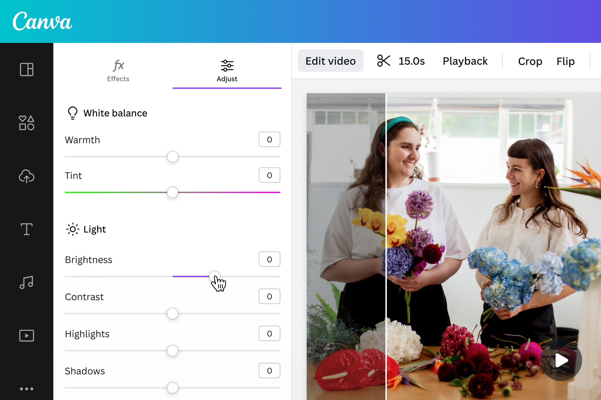 Filtros para videos online gratis | Canva