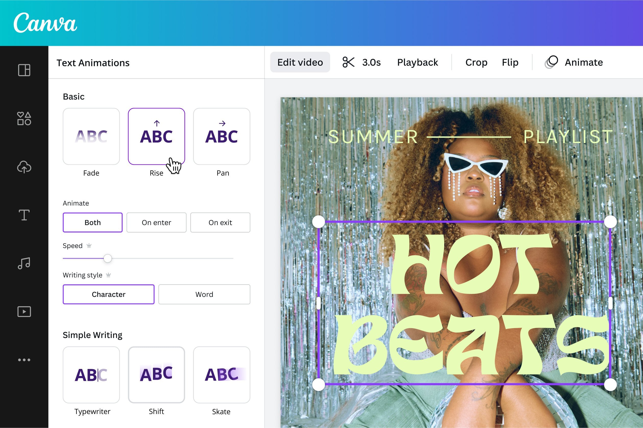 Agregar texto a GIF online gratis | Canva
