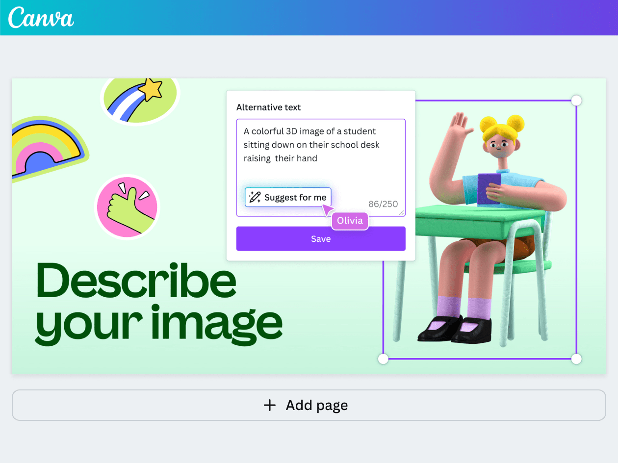 Accessibility at Canva - Features for an ultra-inclusive experience