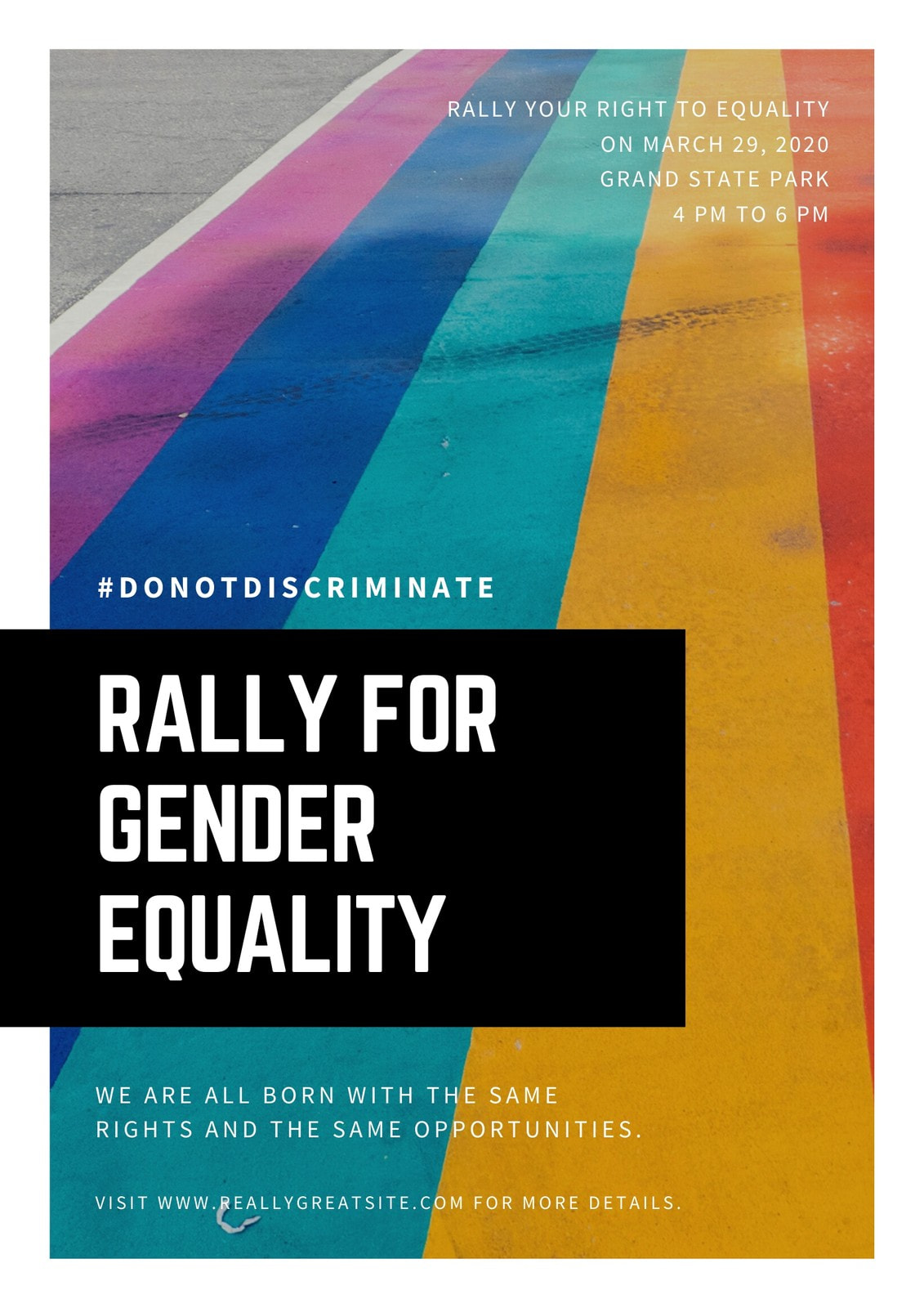 Gratis online postermaker voor gendergelijkheid | Canva