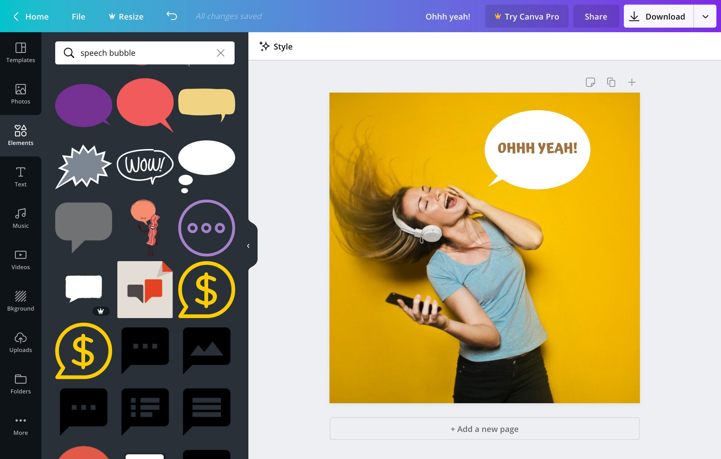 CANVA Mind Map