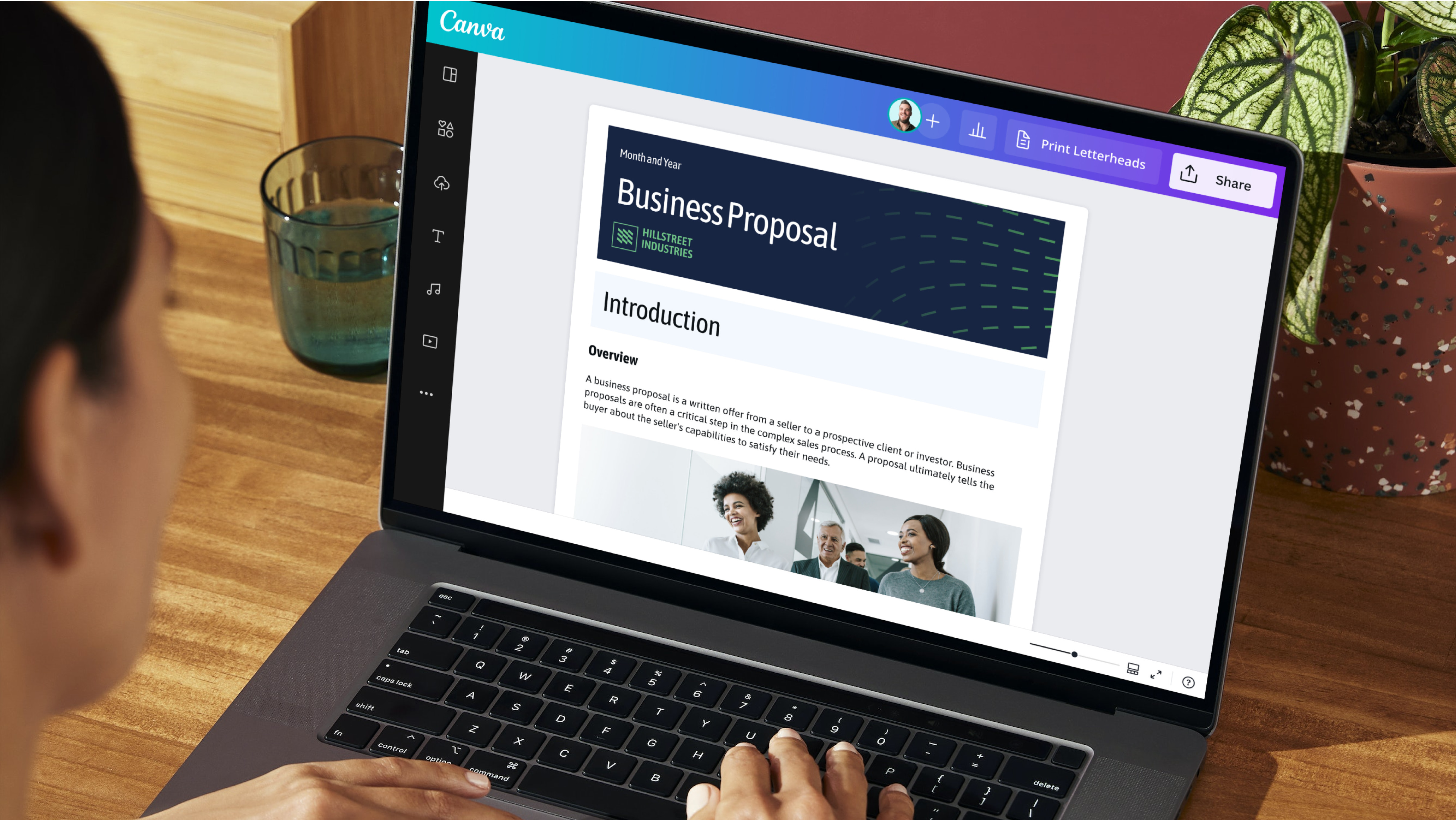 Proposal Bisnis: Panduan Cara Kerja, Template & Contoh | Canva