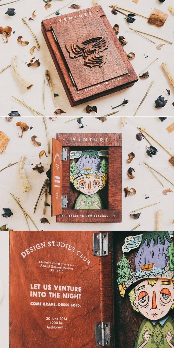 A showcase of 50 beautifully designed print invitations to inspire you