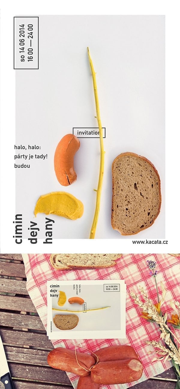 A showcase of 50 beautifully designed print invitations to inspire you