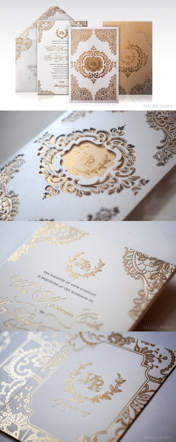 A showcase of 50 beautifully designed print invitations to inspire you
