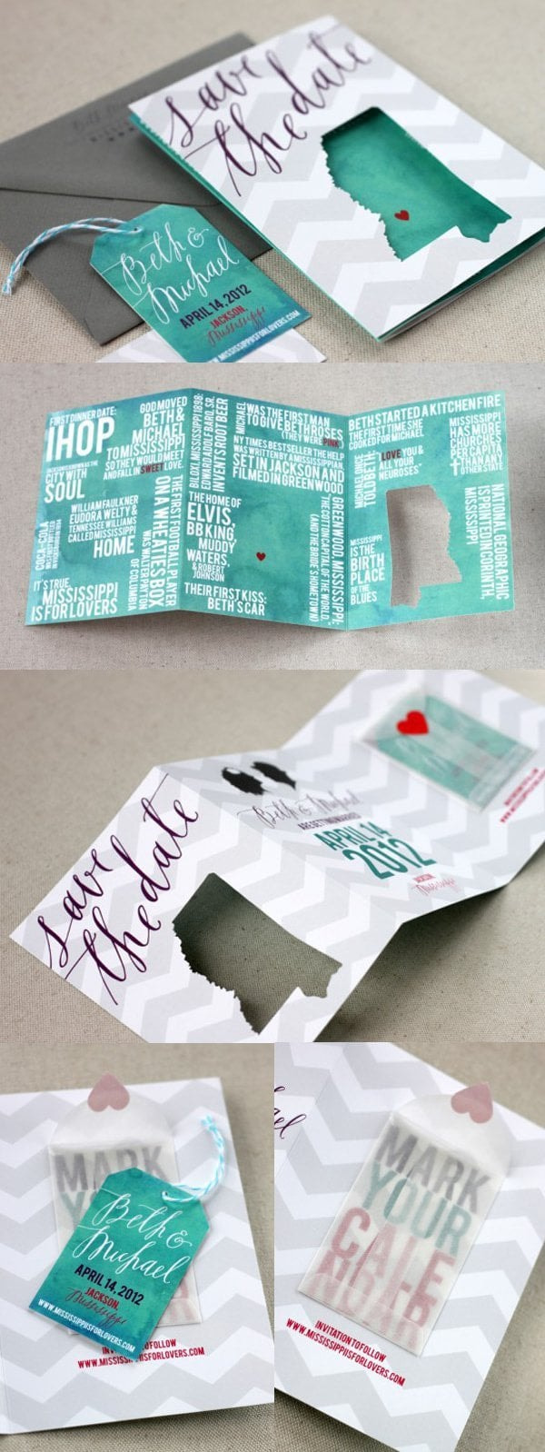 A showcase of 50 beautifully designed print invitations to inspire you