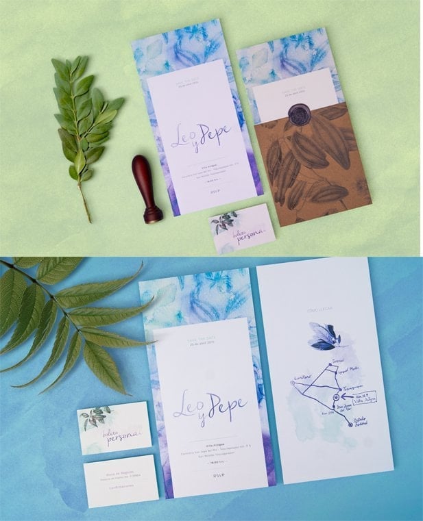 A showcase of 50 beautifully designed print invitations to inspire you