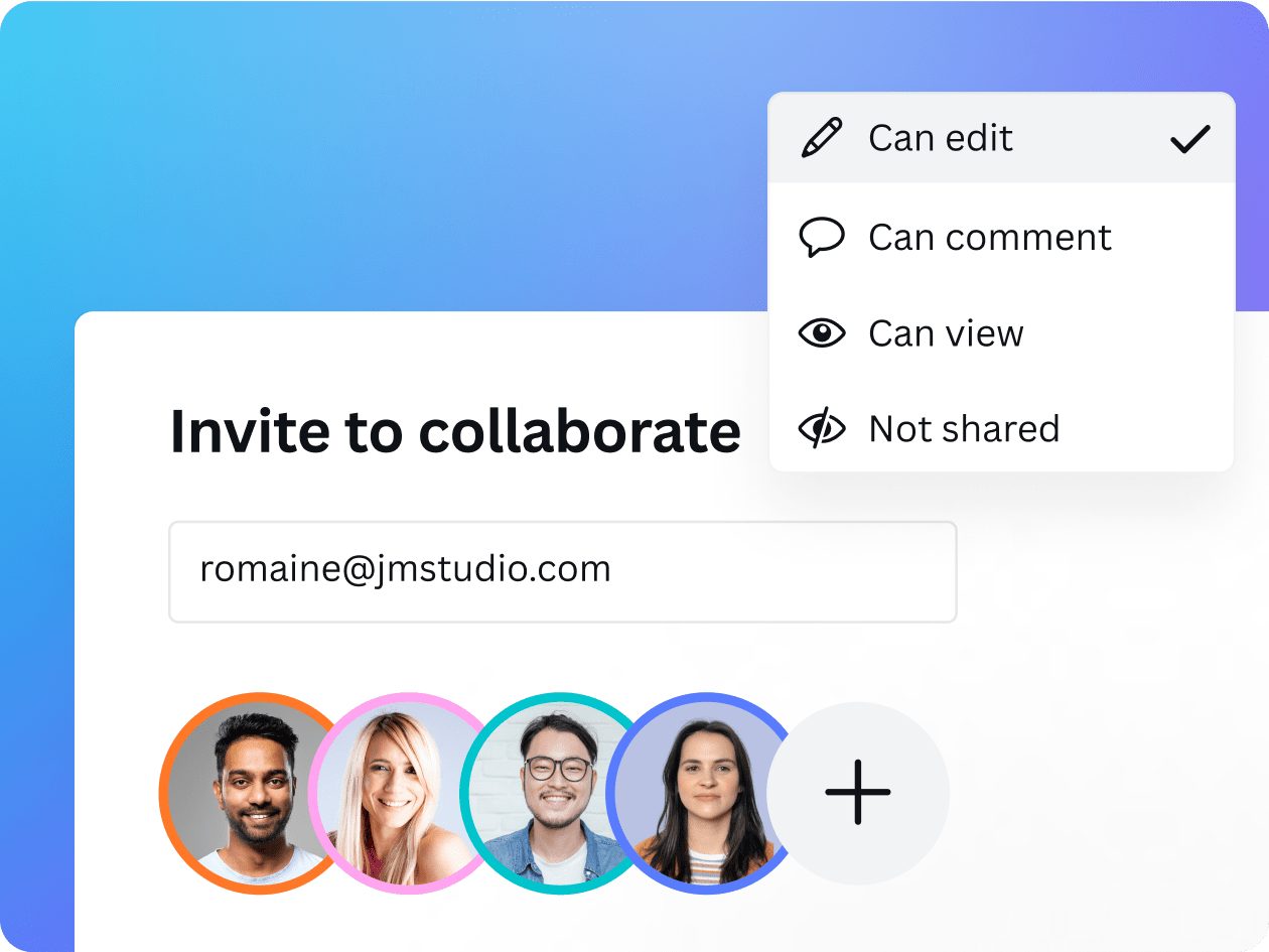 Boost productivity and collaboration | Canva Premium features