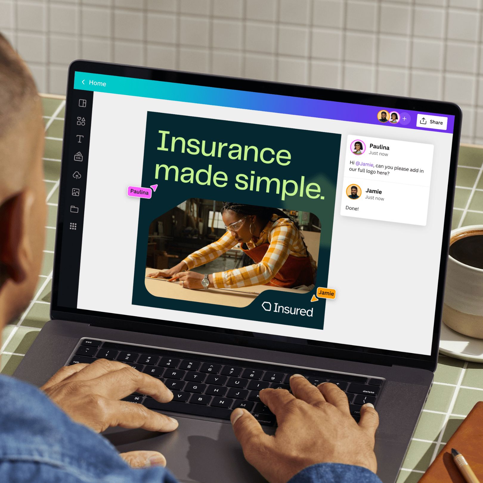 How a large insurance firm saved over $1.8 million in one year with Canva