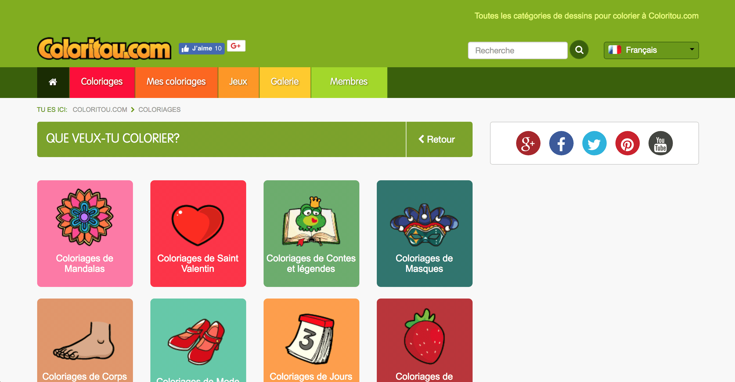 Top 10 des meilleurs sites de coloriage à imprimer | Canva