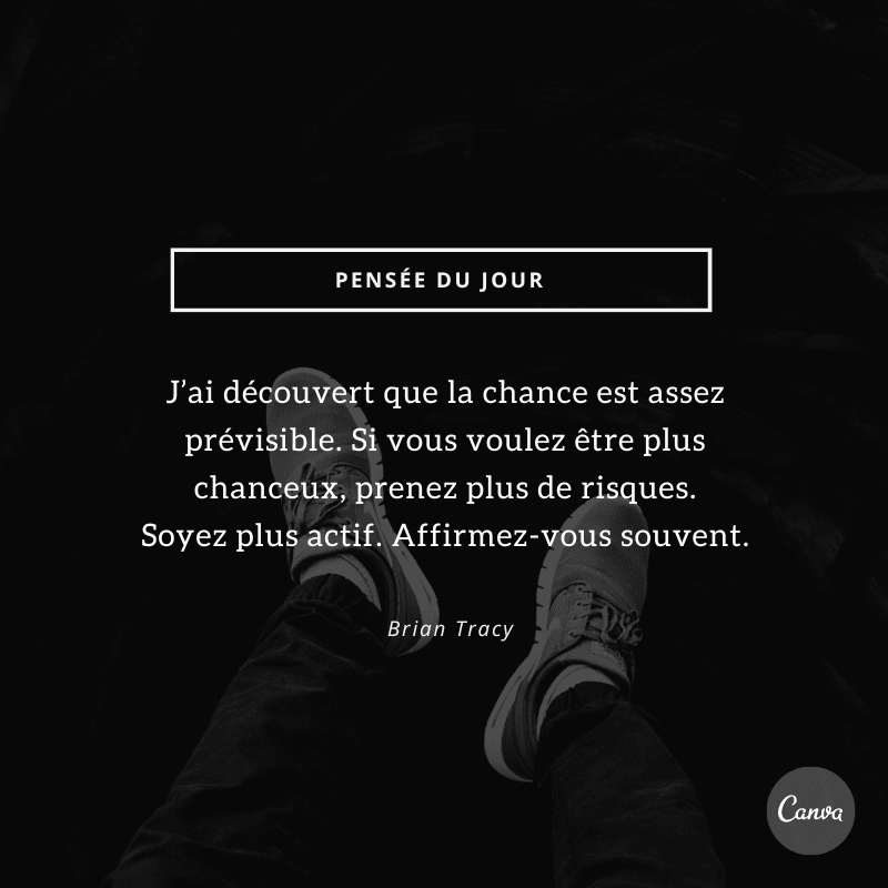 Le meilleur des citations positives pour se motiver | Canva