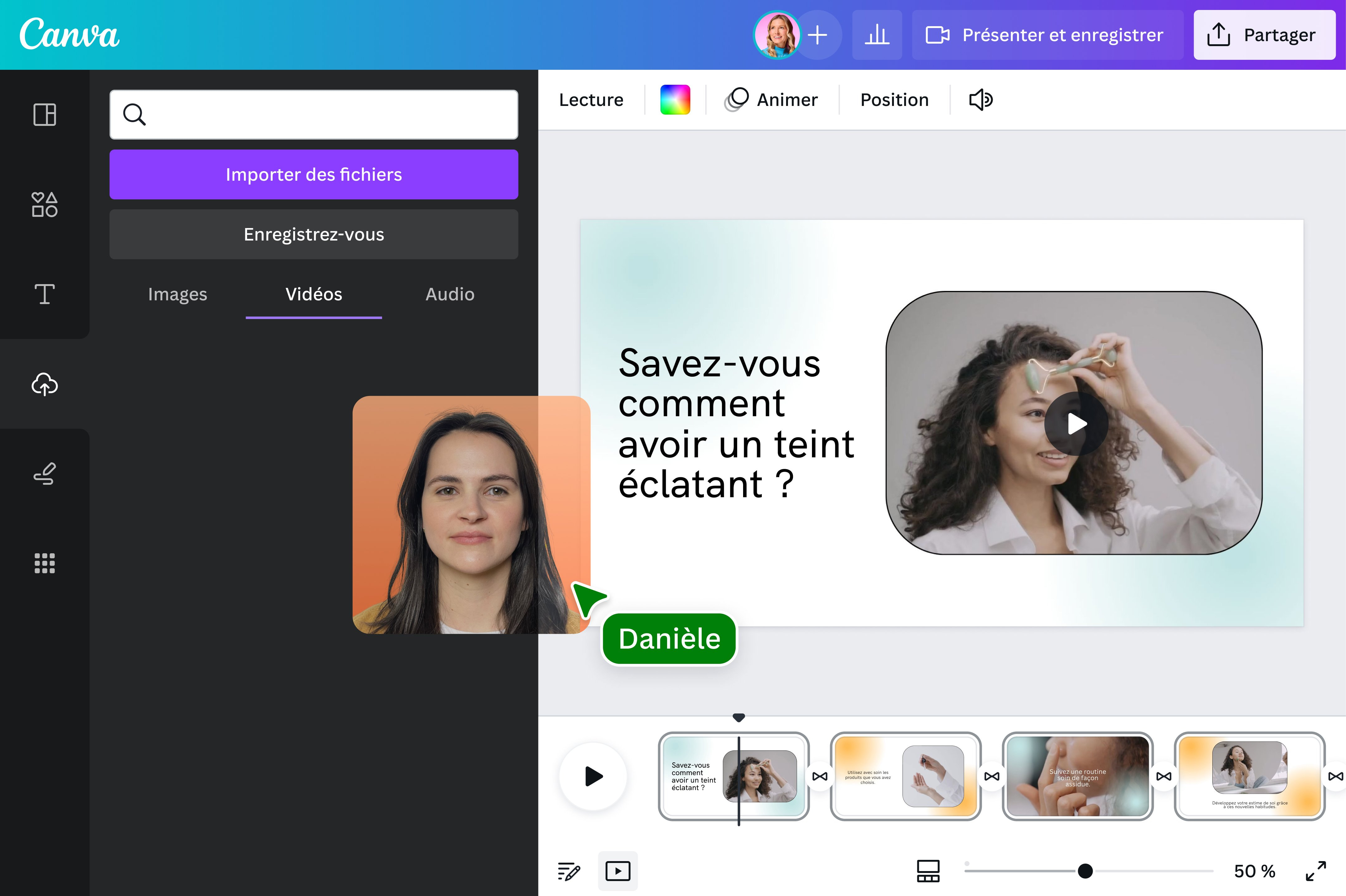 Améliorer le son d’une vidéo avec l’IA pour un audio parfait | Canva