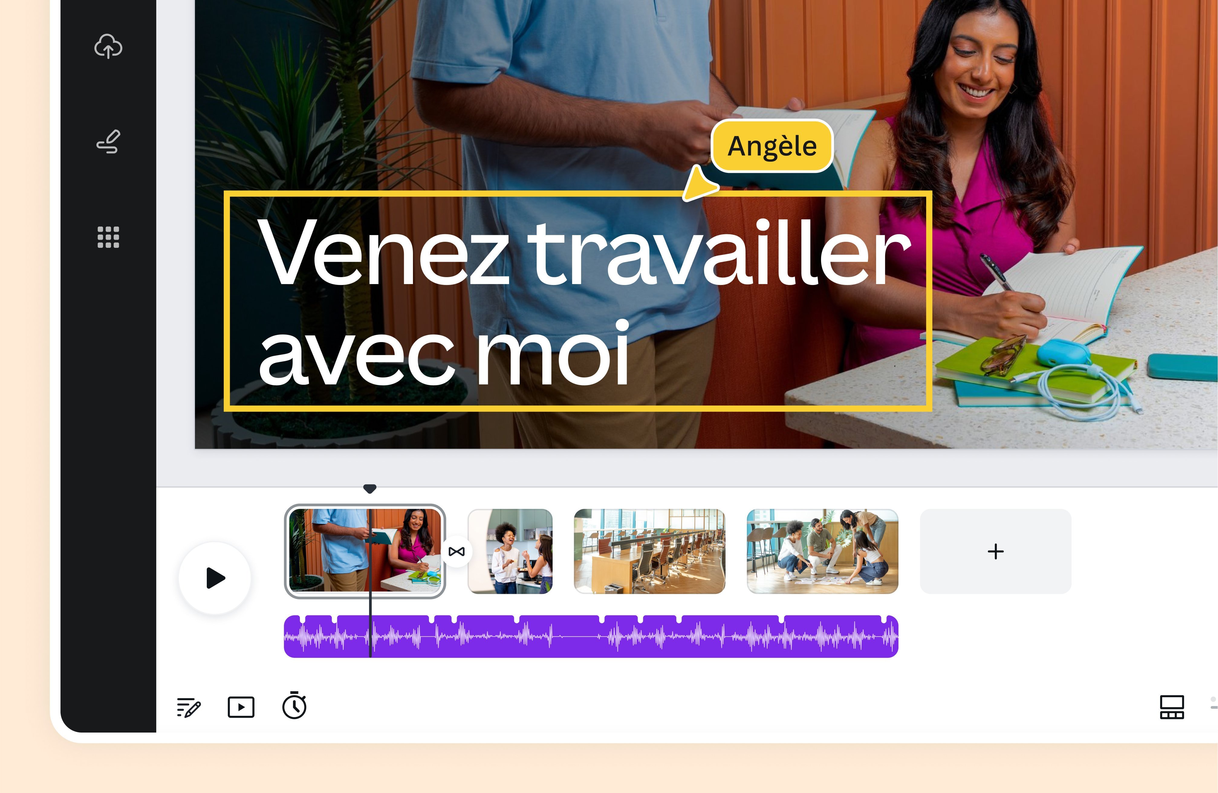 Améliorer le son d’une vidéo avec l’IA pour un audio parfait | Canva
