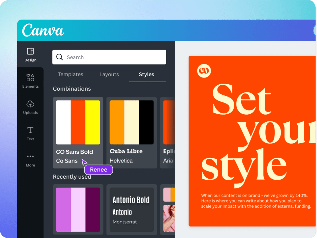 Unlock creativity across your business | Canva Premium features