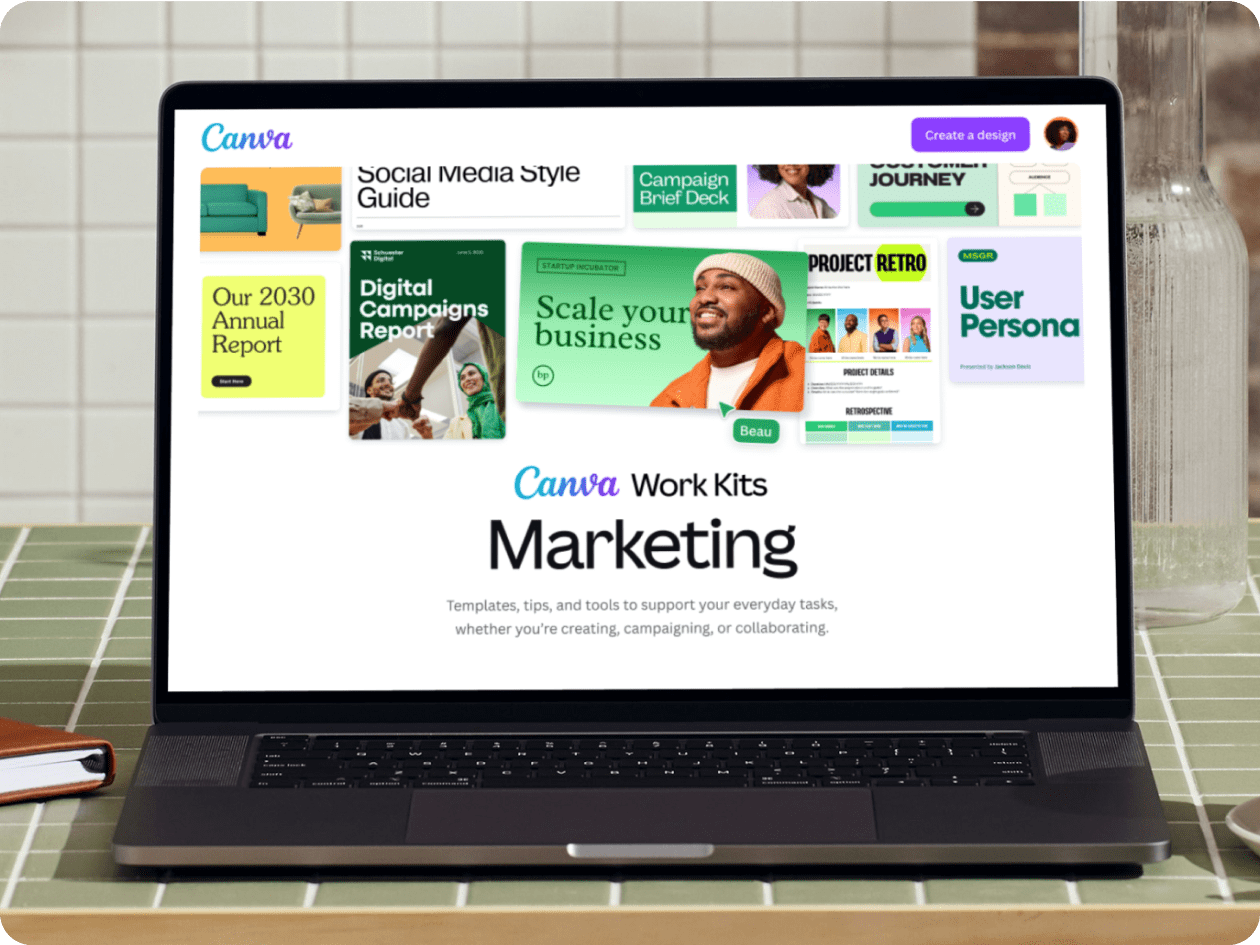 Unlock creativity across your business | Canva Premium features